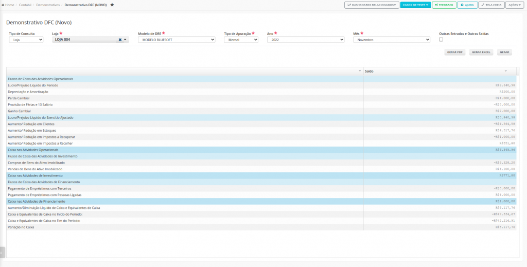 [Melhoria] Contábil: Demonstrativo Fluxo de Caixa – DFC – Método ...
