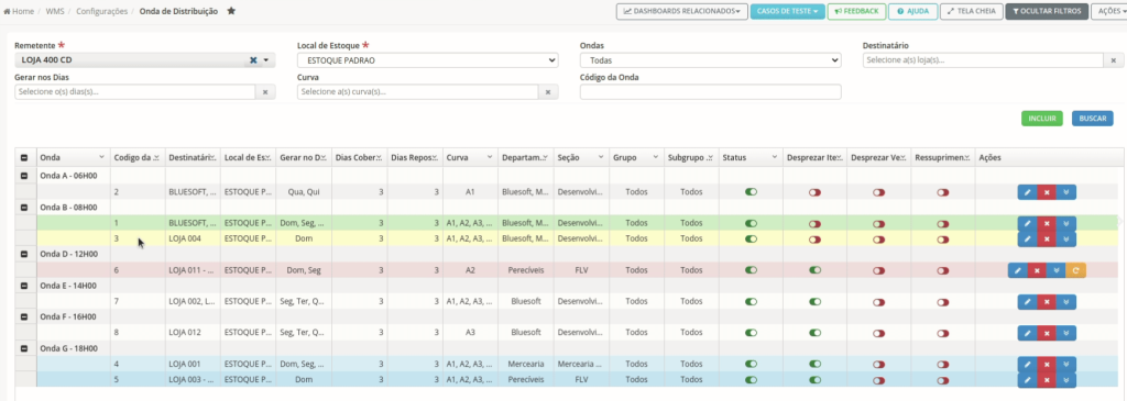 [Melhoria] WMS: Visualização dos Status da Execução da Onda de ...